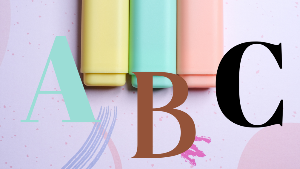 My A B C Coloring Fun with the complete alphabet