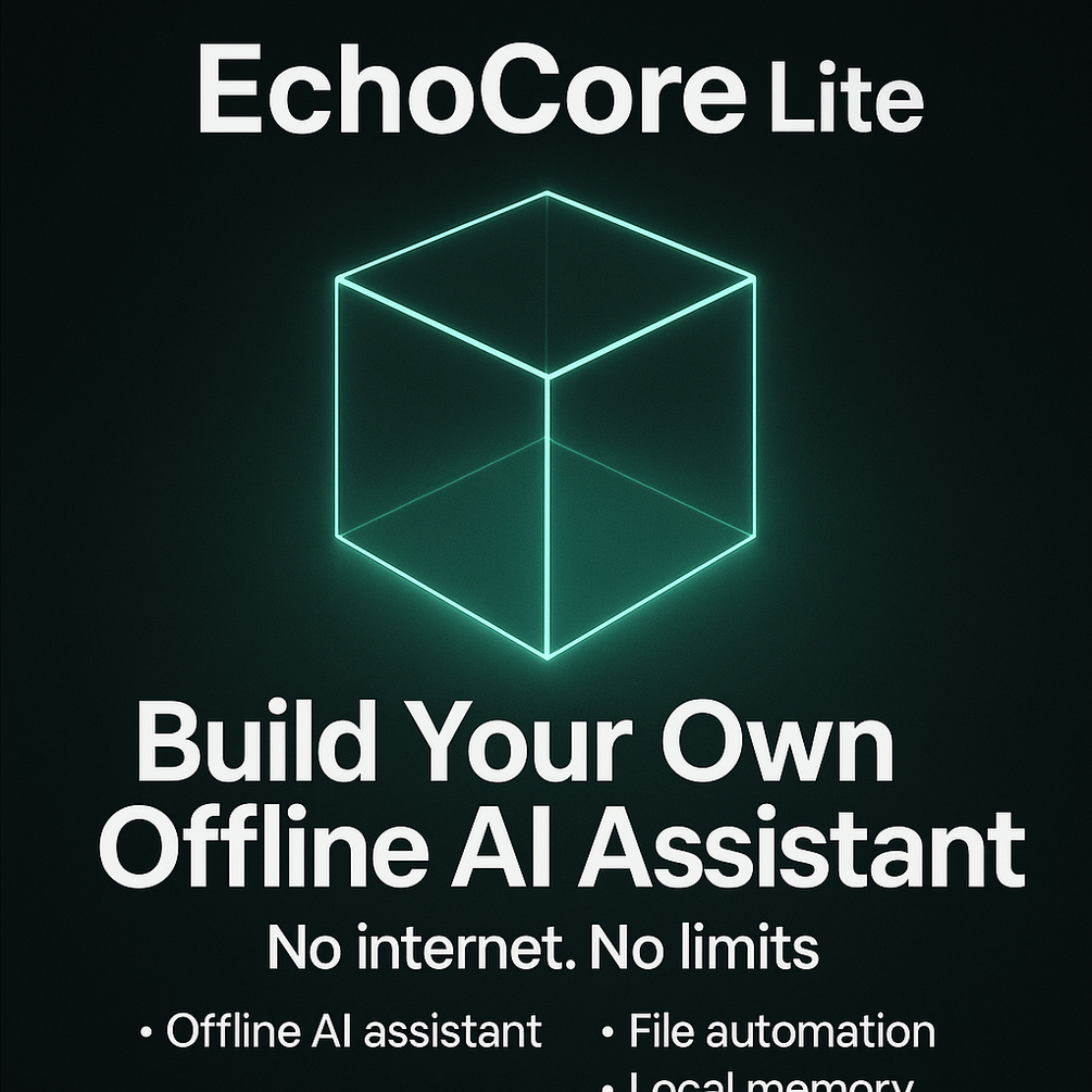 EchoCore Lite – Build Your Own Offline AI Assistant