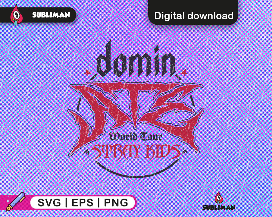 DominATE | KPOP SVG | vector files for Cricut