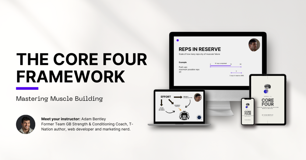 Mastering Muscle Building - The Core Four Framework.