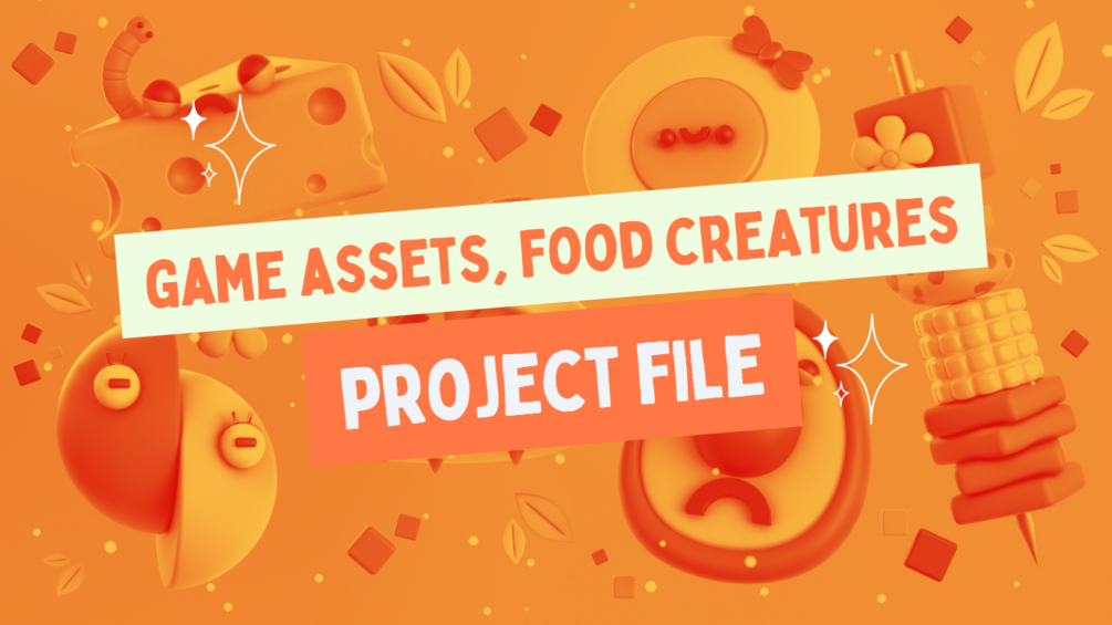 Food Creatures Game Assets - Project File