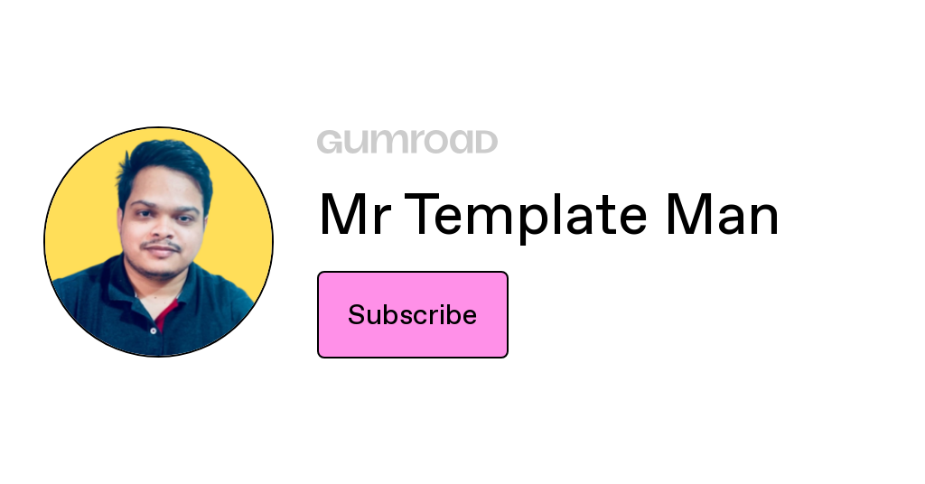 Mr Template Man