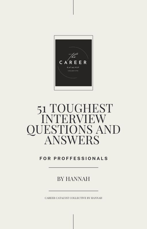 51 TOUGHEST INTERVIEW QUESTIONS AND ANSWERS