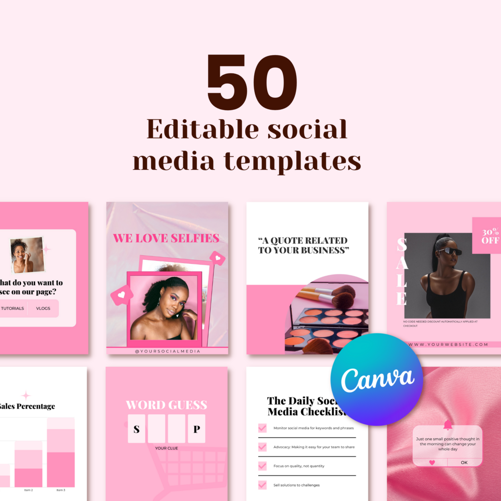 50 Canva templates