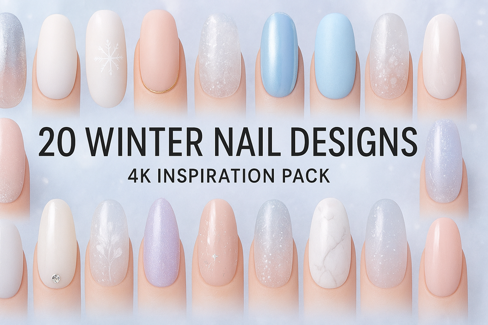 20 Premium Winter Nail Designs – 4K Inspiration Pack