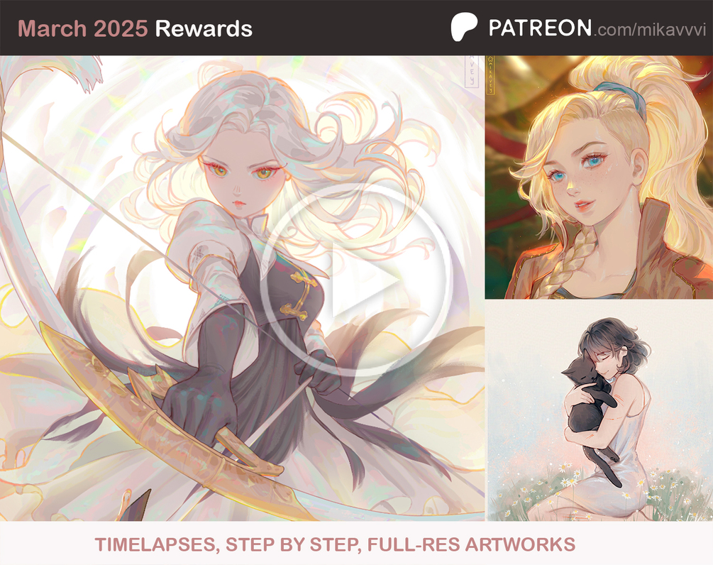 March 2025 Patreon Rewards