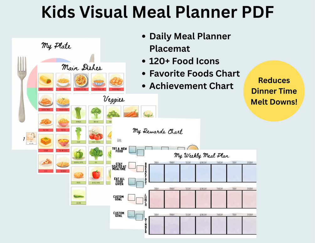Kids Visual Meal Planner