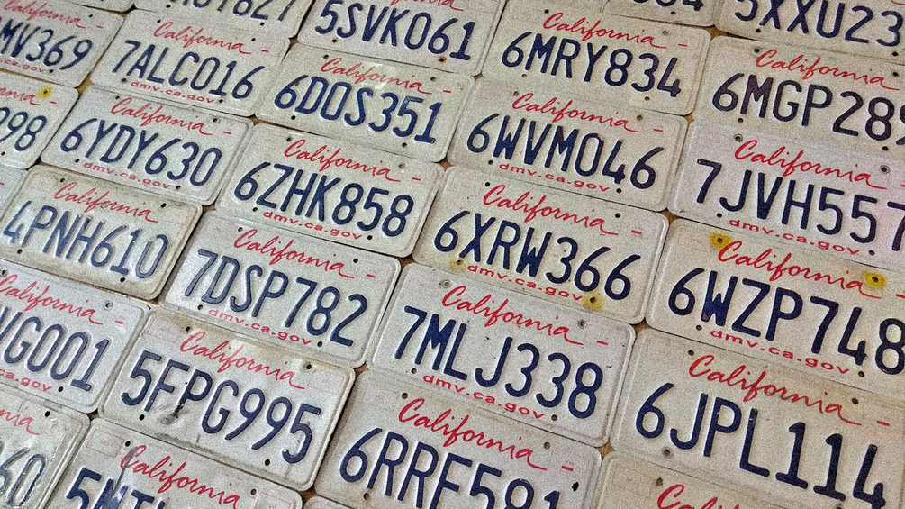 2 California License Plate Designs – Digital Download Pack 02