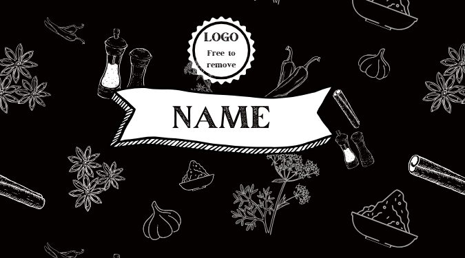 Editable Seasoning Label