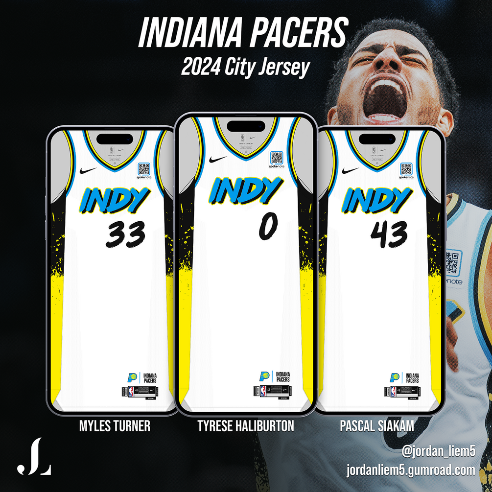 Indiana Pacers 2024 City Jersey
