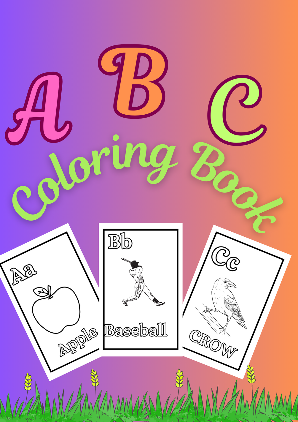 ABC Coloring Fun! - A Playful Alphabet Adventure