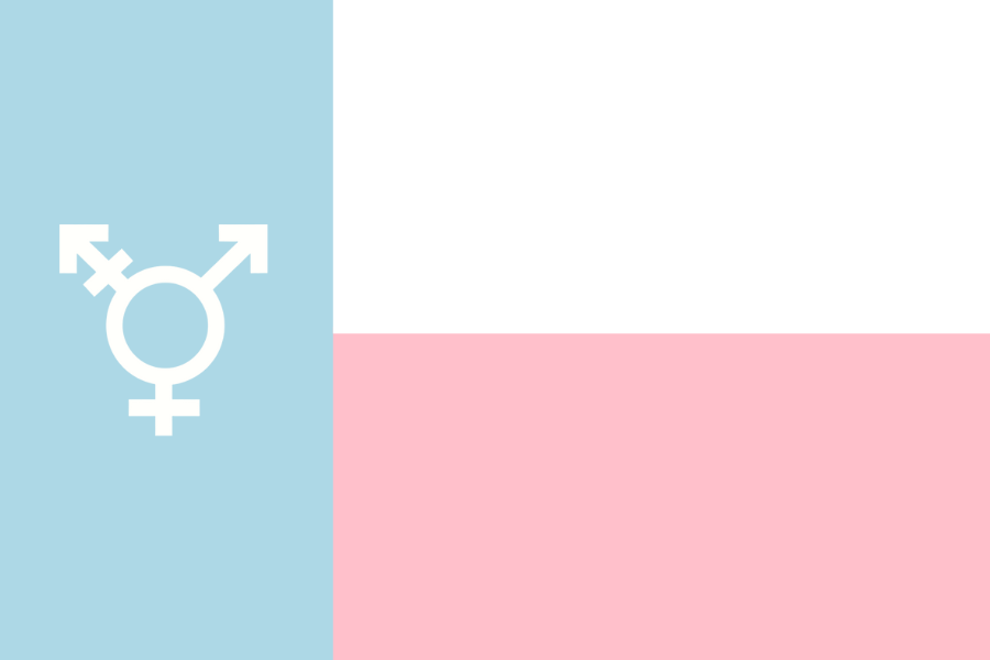 Texas Trans Flag Sticker