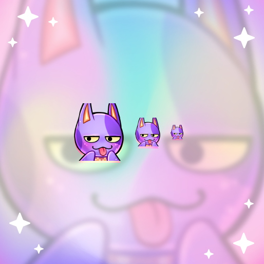 Animal Crossing Villager Bob - Pre-Made Twitch Emote Digital Download