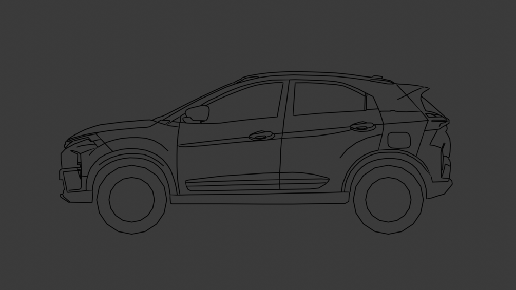 Tata Nexon 2023 blueprints