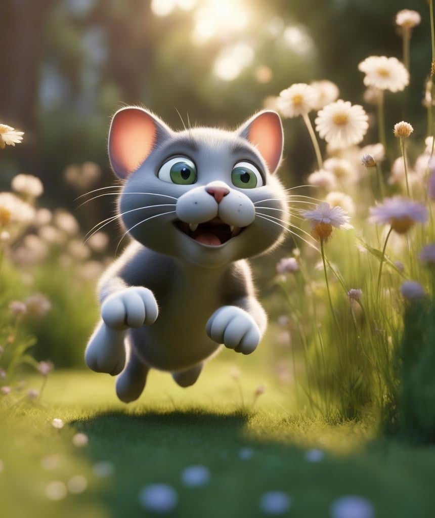 SMILING WHITE JERRY 3D