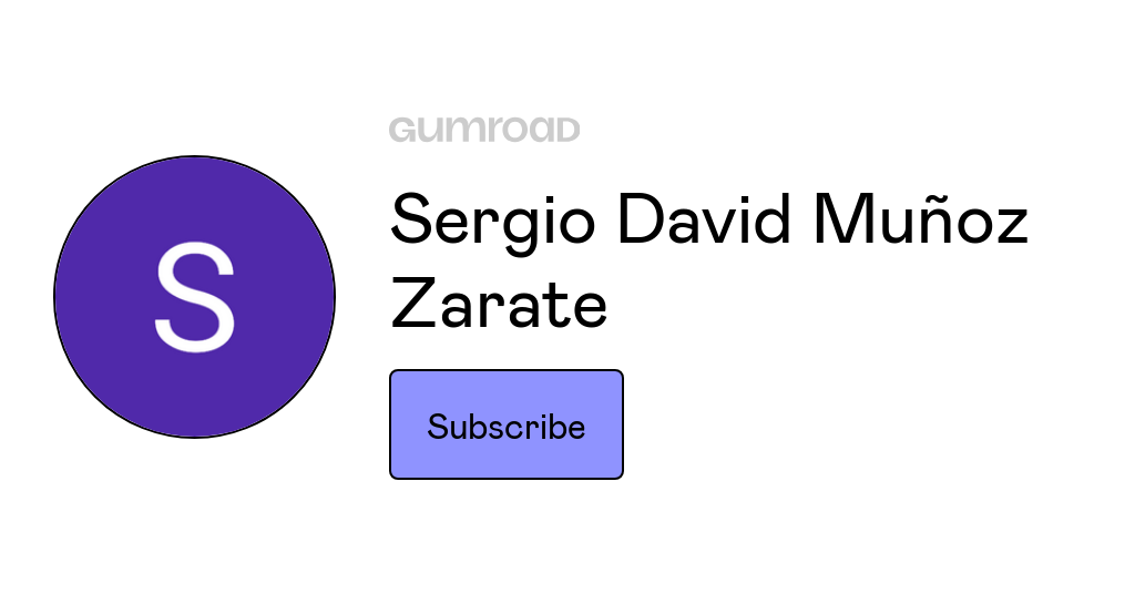 Sergio David Muñoz Zarate