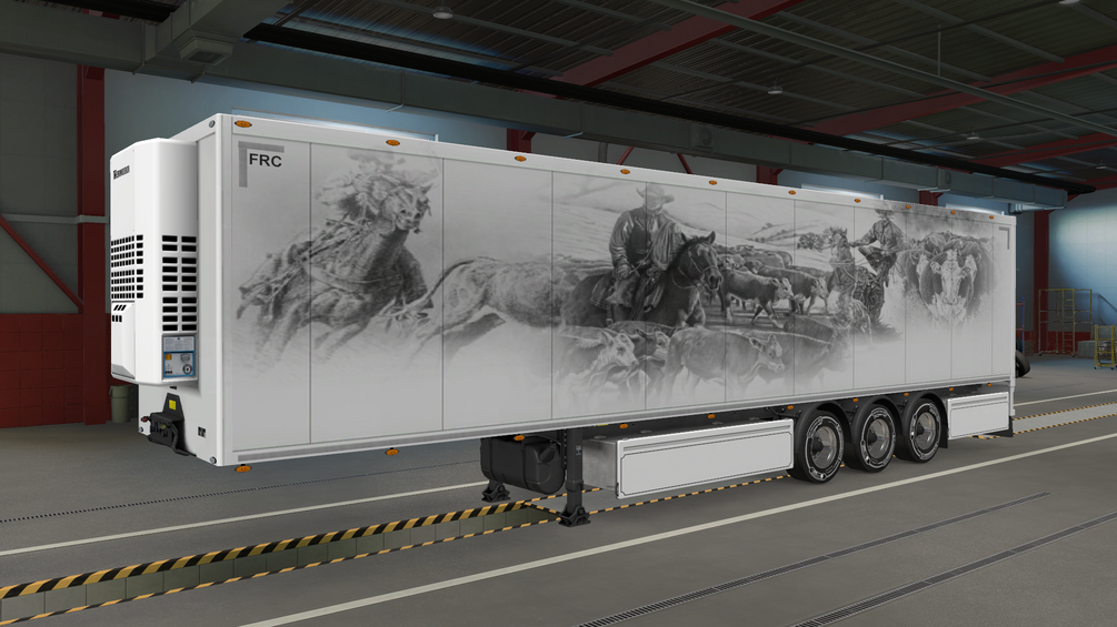 SCS Box Trailer - Wild West