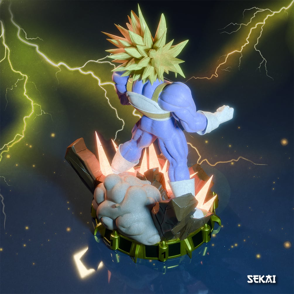 Super Trunks Sculpture and Bust - Sekai 3D Models - Tested and Ready ...