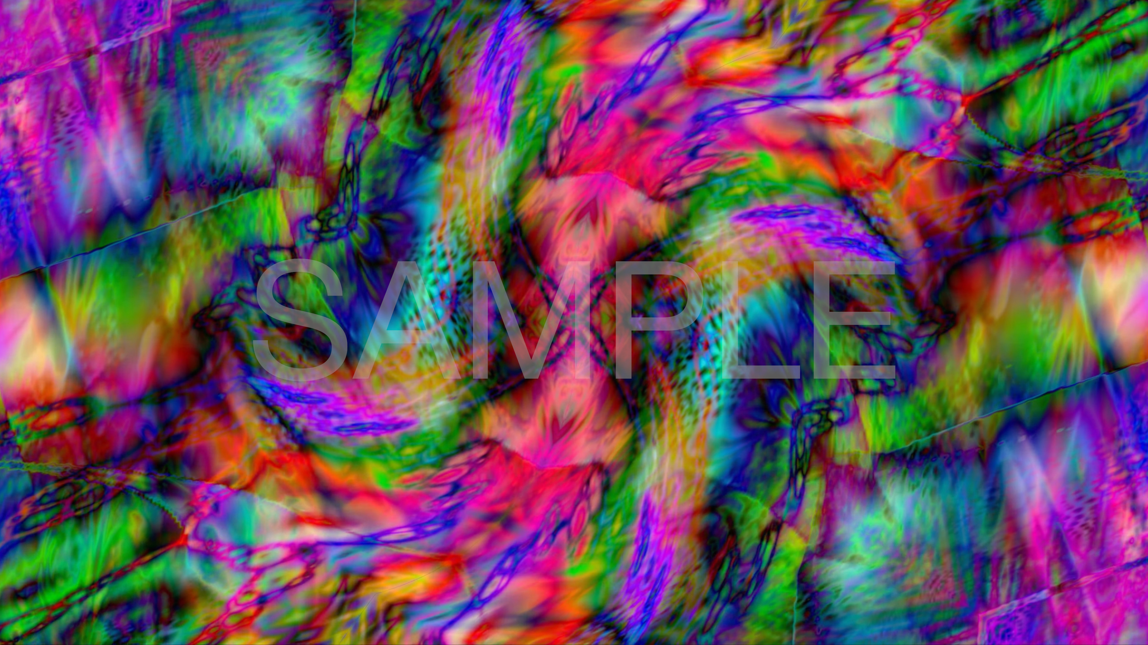 5 Pack Multi Purpose 4K Digital Art #36 - Psychedelic printable art for ...