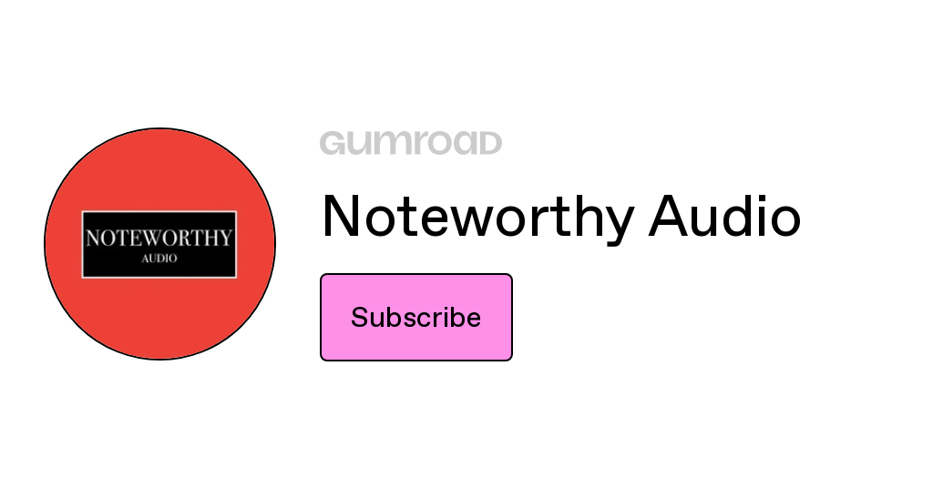 Noteworthy Audio