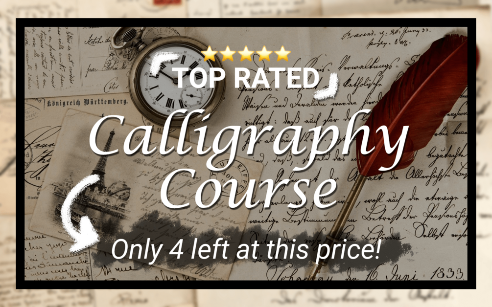 [TOP RATED] Dreamy Calligraphy Course!🌌