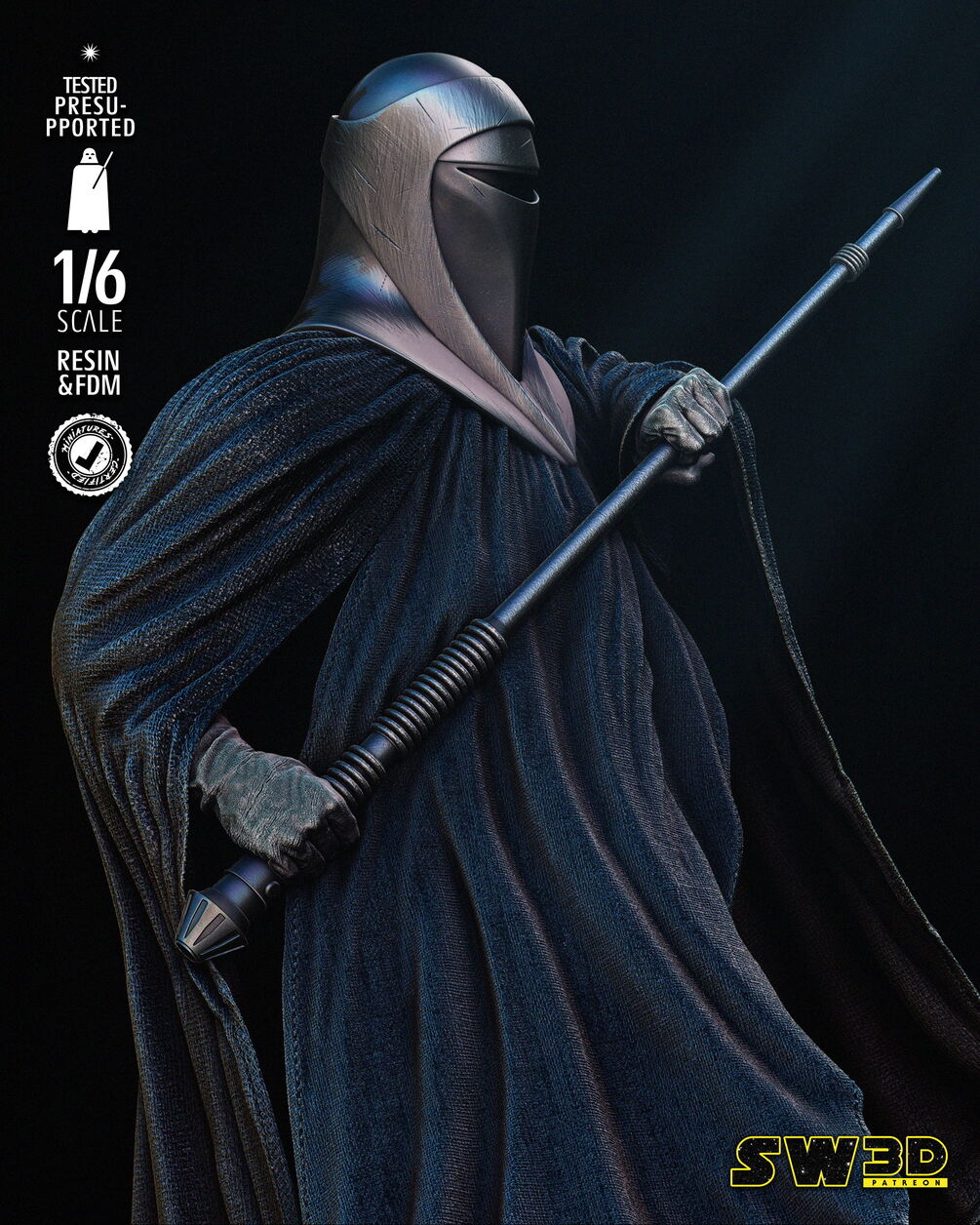 Emperor Royal Guards Sculpture - Star Wars 3D Models - Tested and Ready ...