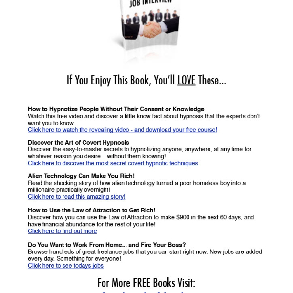 Ace Any Job Interview