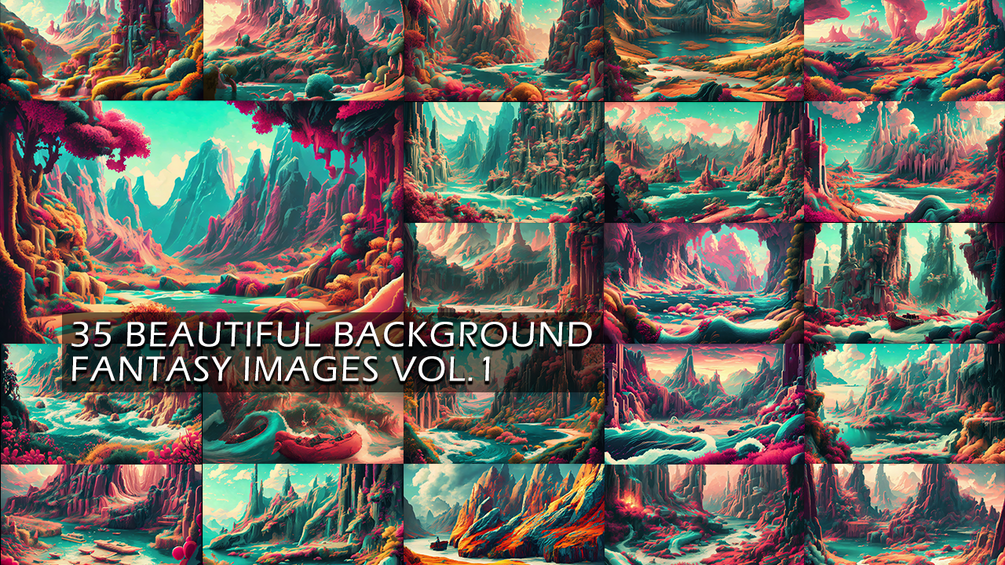 35 Beautiful Background Fantasy images Vol.1