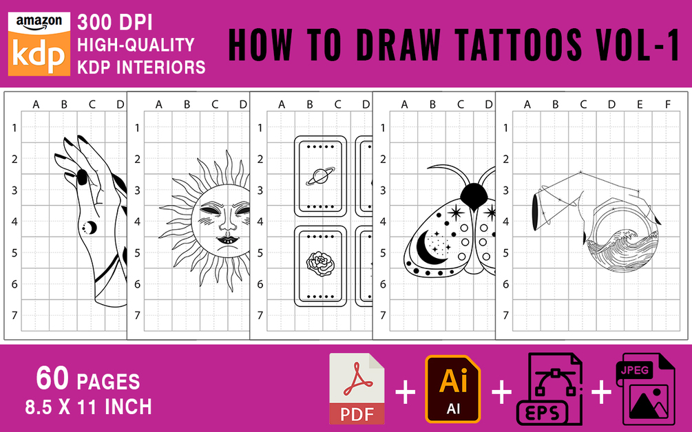 How to Draw Tattoos Vol-1
