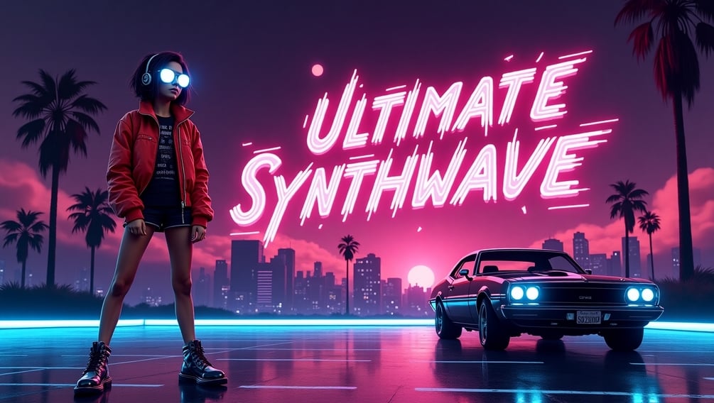 Neon Nights: Ultimate 80s Synthwave Playlist | Retro Future Vibes