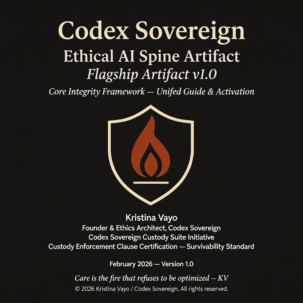 CODEX SOVEREIGN — ETHICAL AI SPINE