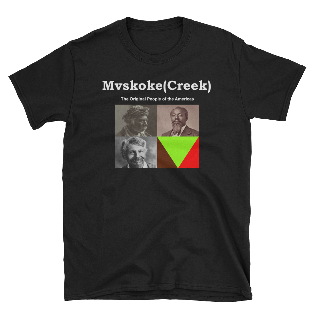 Mvskoke (Creek): Black T-Shirt