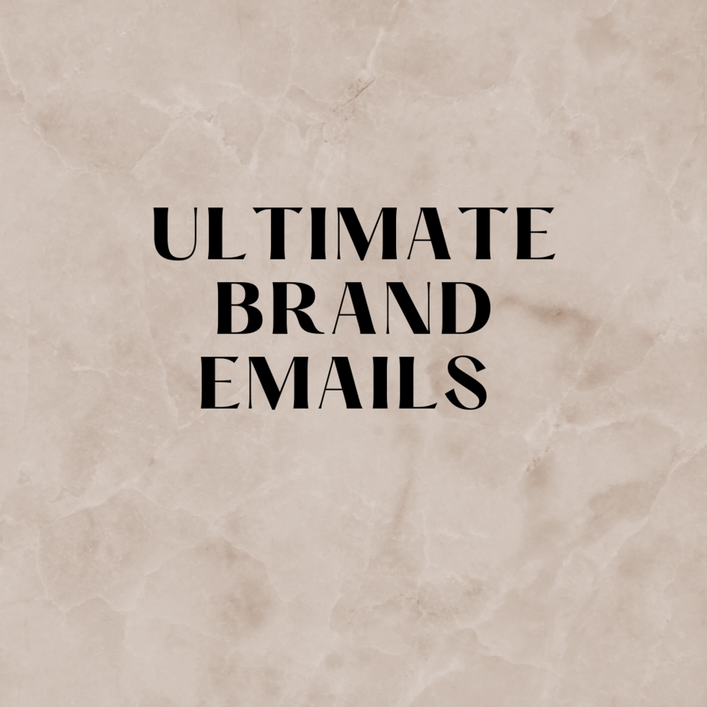 The Ultimate Brand Email Guide