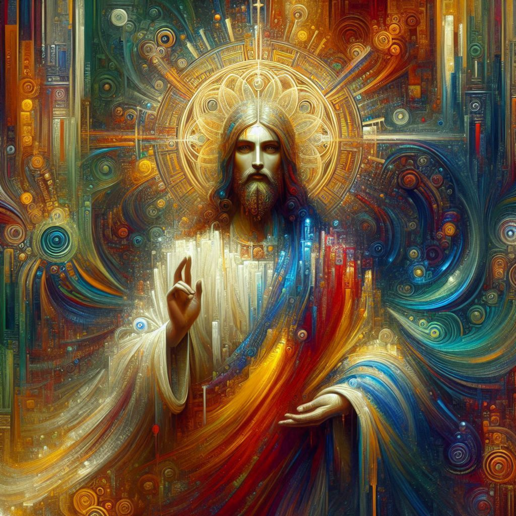 Divine Impressions 🌟🎨: Discover Abstract Images of Gods Collection # ...