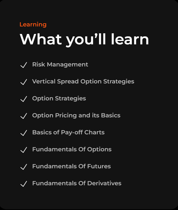 Decoding Futures and Options (Course) Zebra Learn