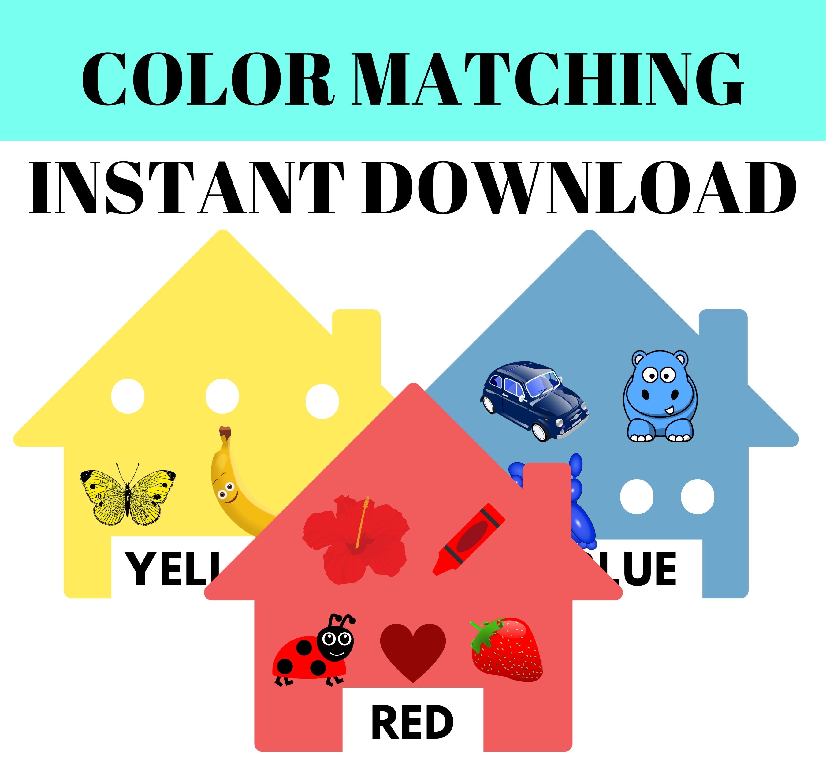Color Matching | Color Activity For Kids | Learning Colors | Kids ...