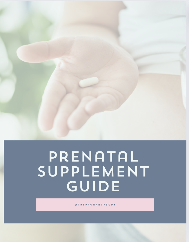 Prenatal Supplement Guide