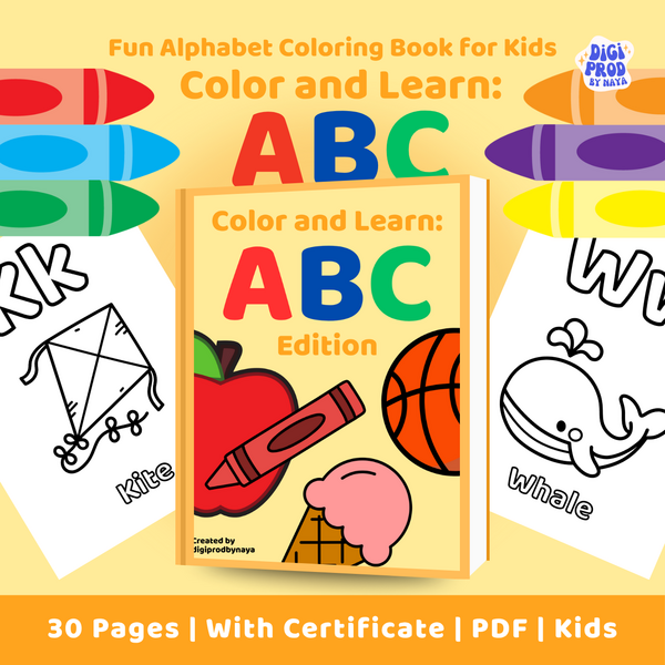 Color and Learn: Early Learning Bundle