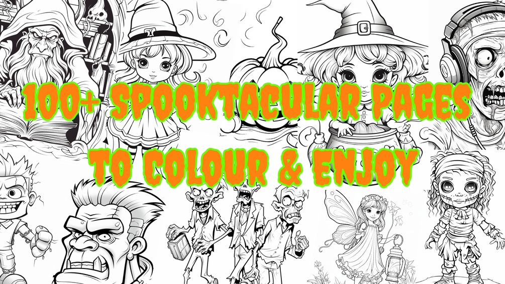 The Ultimate Halloween Colouring Adventure Collection