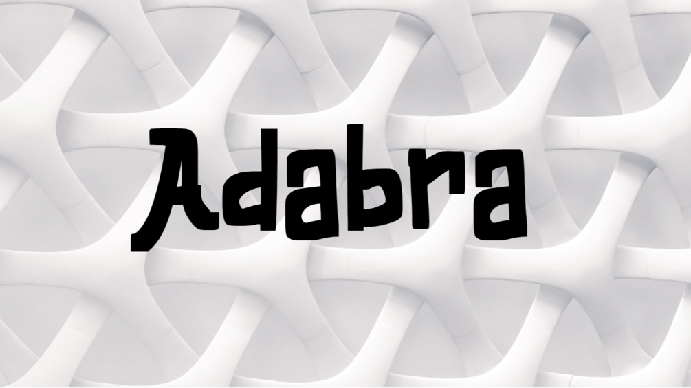 Adabra Font