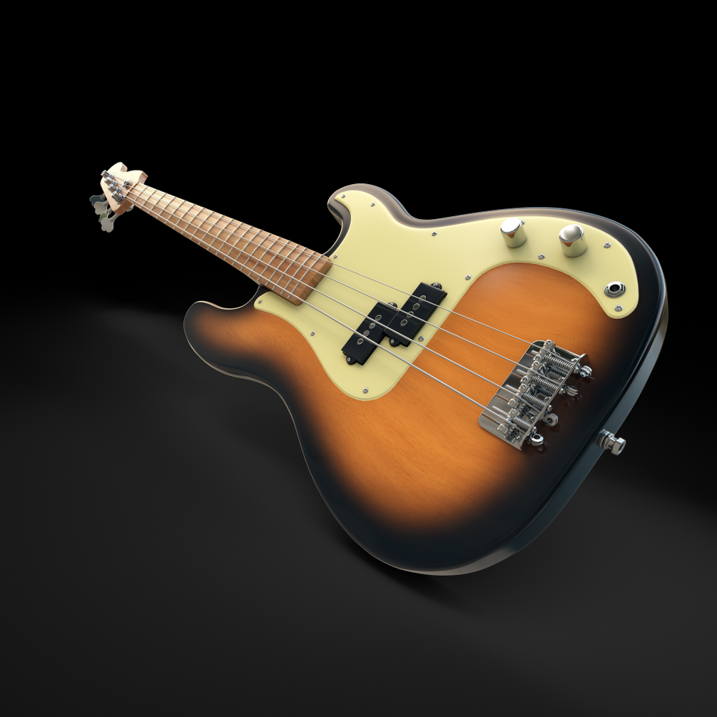 Bass Guitar photo stock