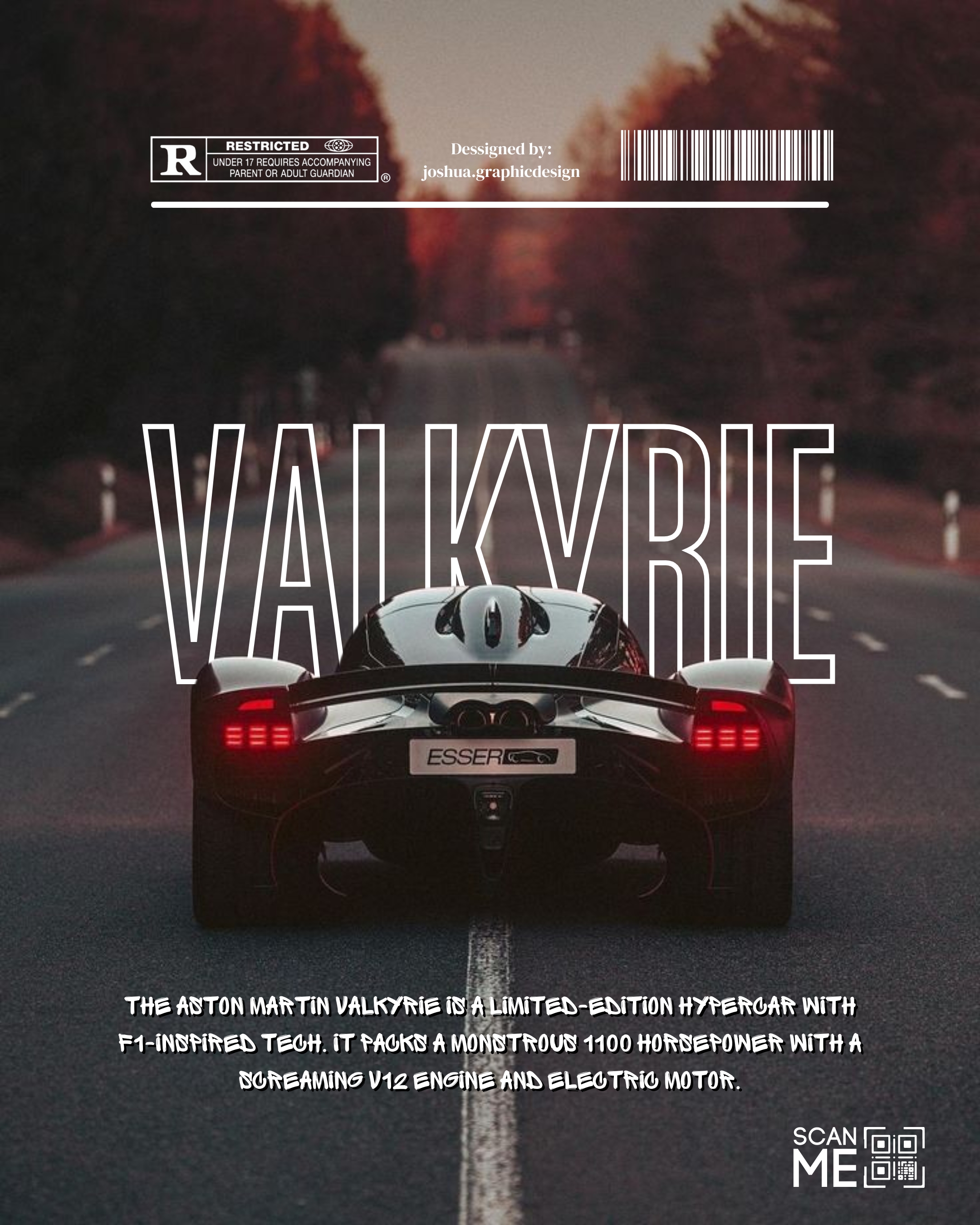 [FREE] Aston Martin Valkyrie Graphic Design