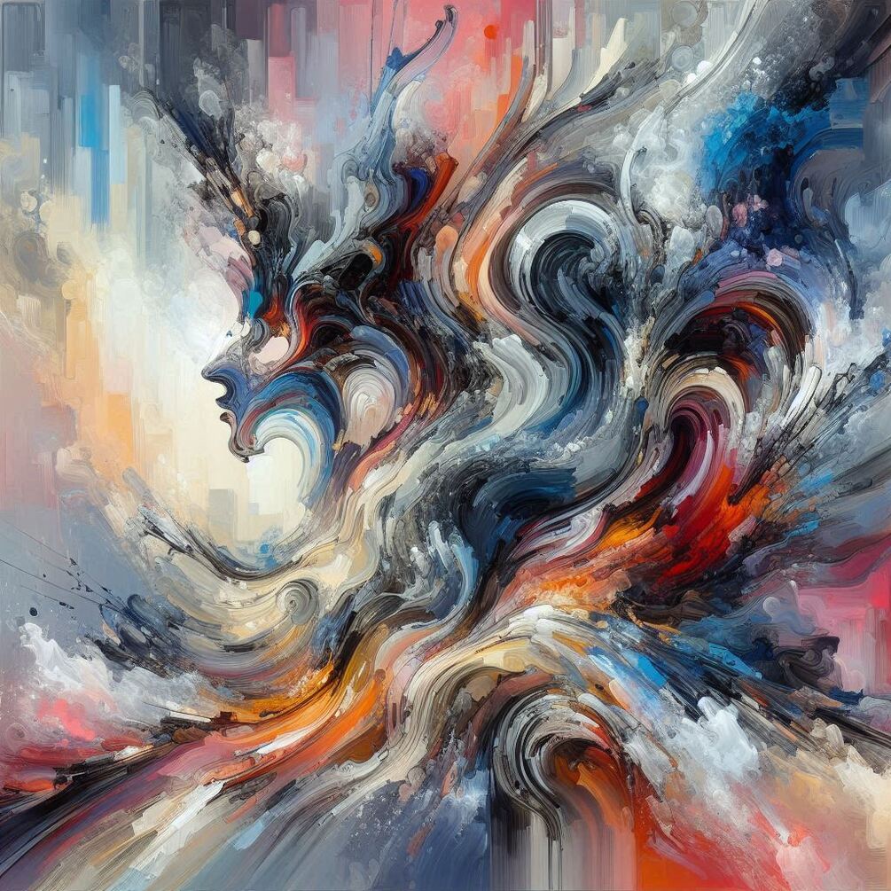 Boundless Expression: An Ode to Abstract Freedom"