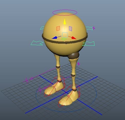 Walker 2 legged re-rig