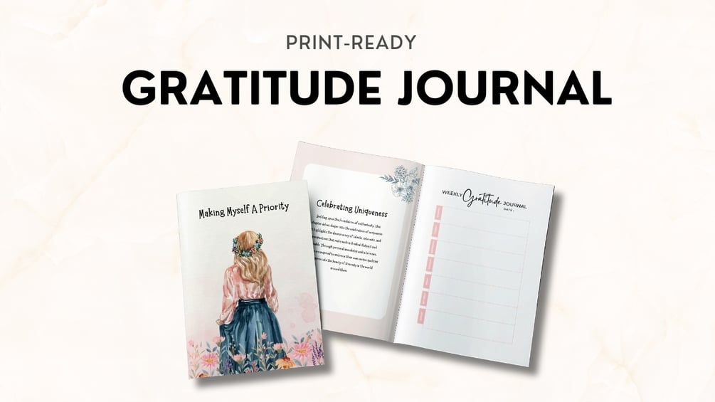 Transform Your Life with Our Print-Ready Gratitude Journal (6x9)