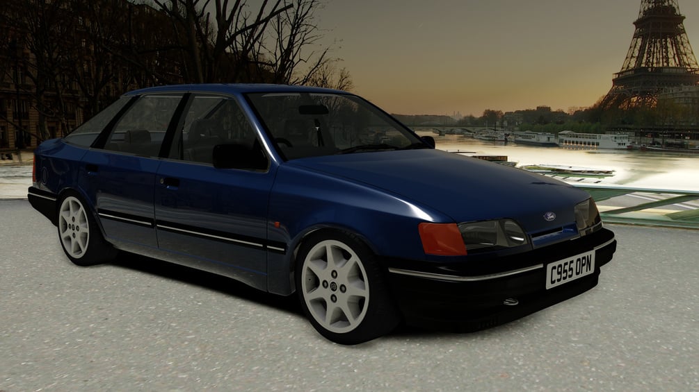 Ford Granada MK3 2.9i 4X4 Retro Rides Assetto Corsa