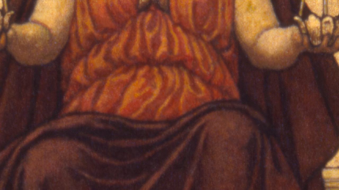 Study for Mosaic, Wisconsin State Capital, "Justice" by Kenyon Cox