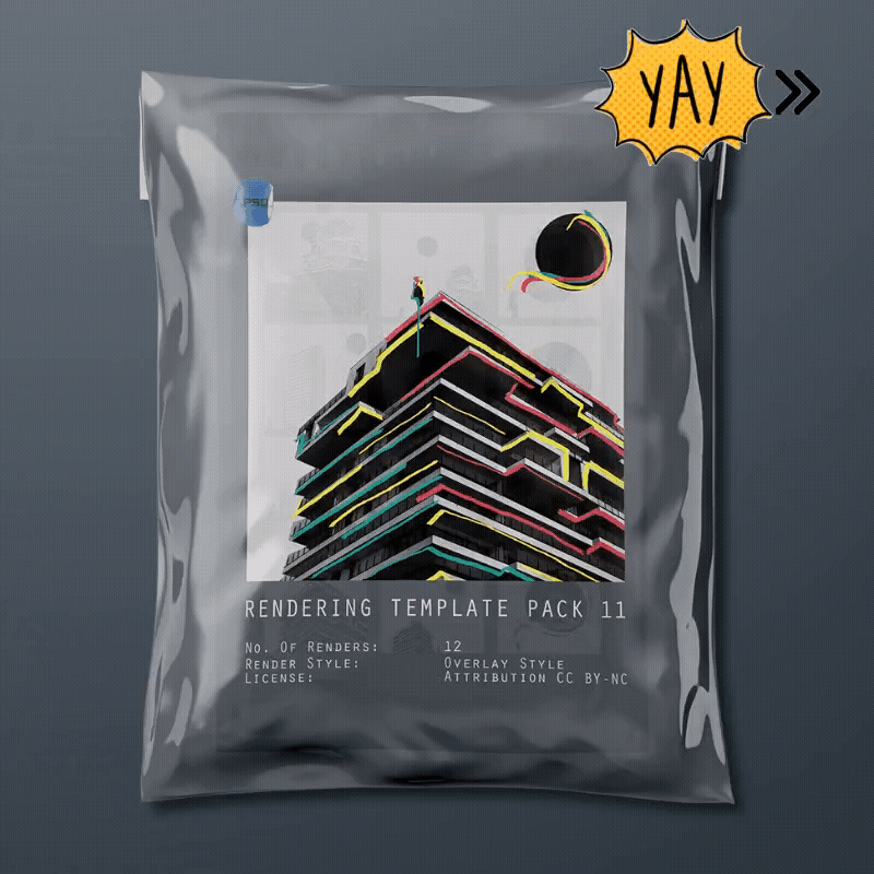 Rendering Template Pack 11// Overlay Style