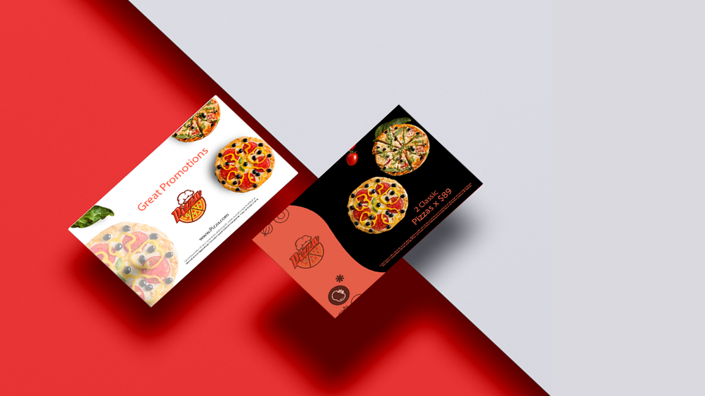 Pizza Card Template