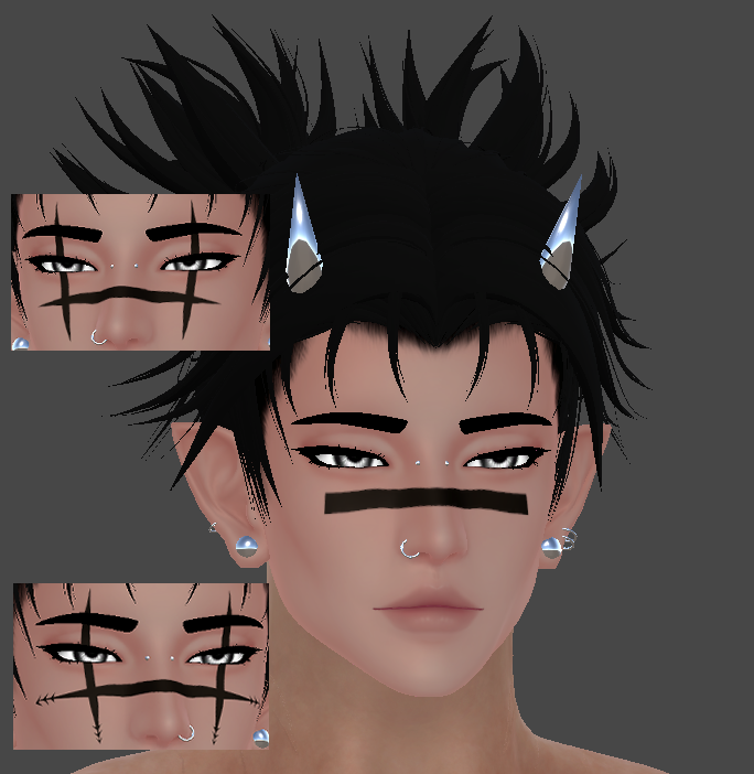 Cursed Tattoos - Aki Base/Dean Head